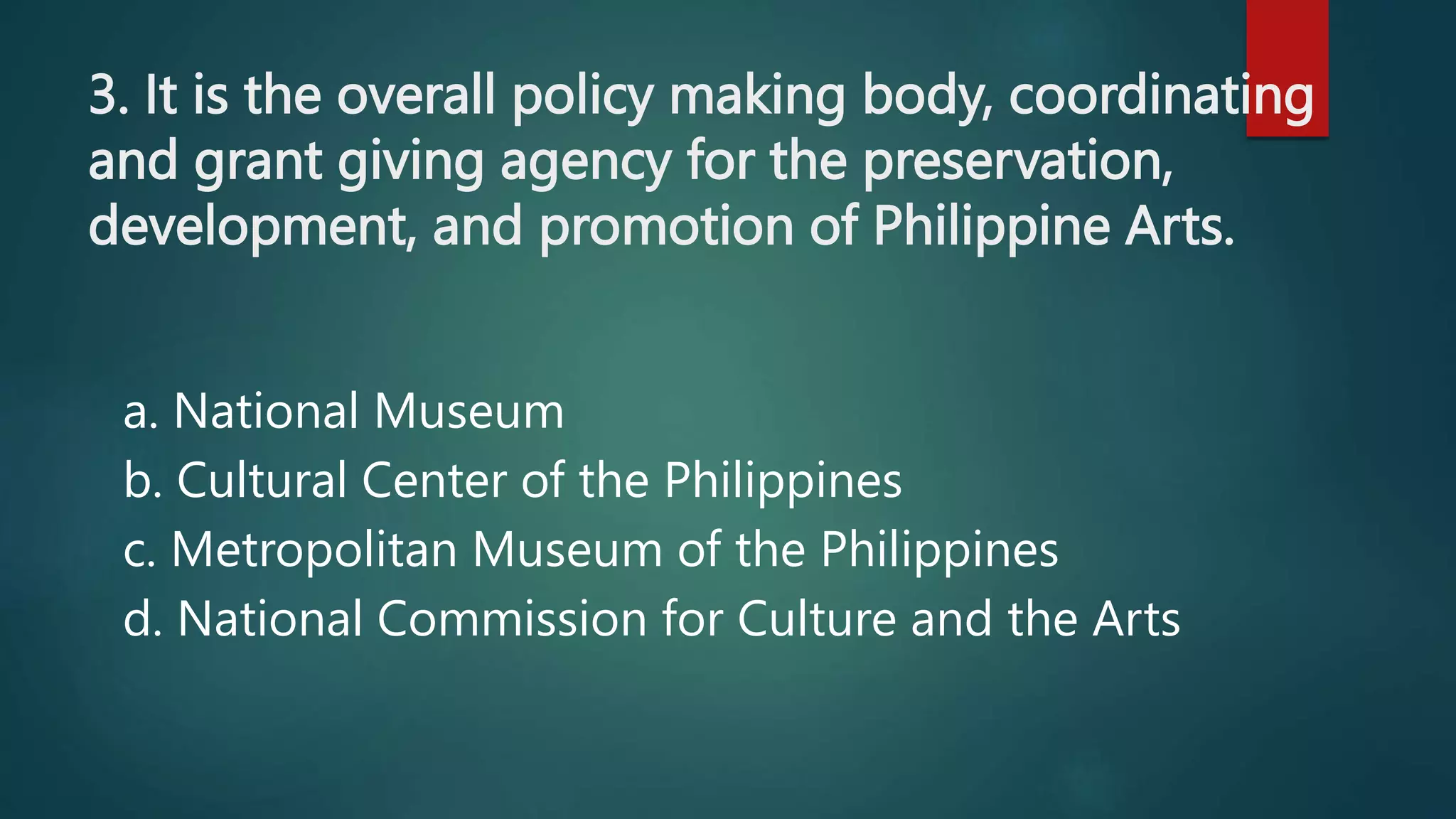 Module 8.pptx | Museums & Galleries | Attractions