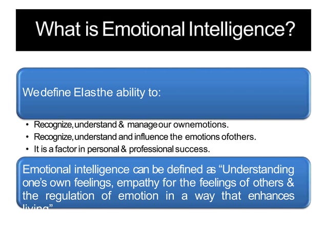 Module 8. Emotional Intelligence.puhuuhbptx | PPTX | Education