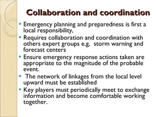 Emergency and Humanitarian Response | PPT