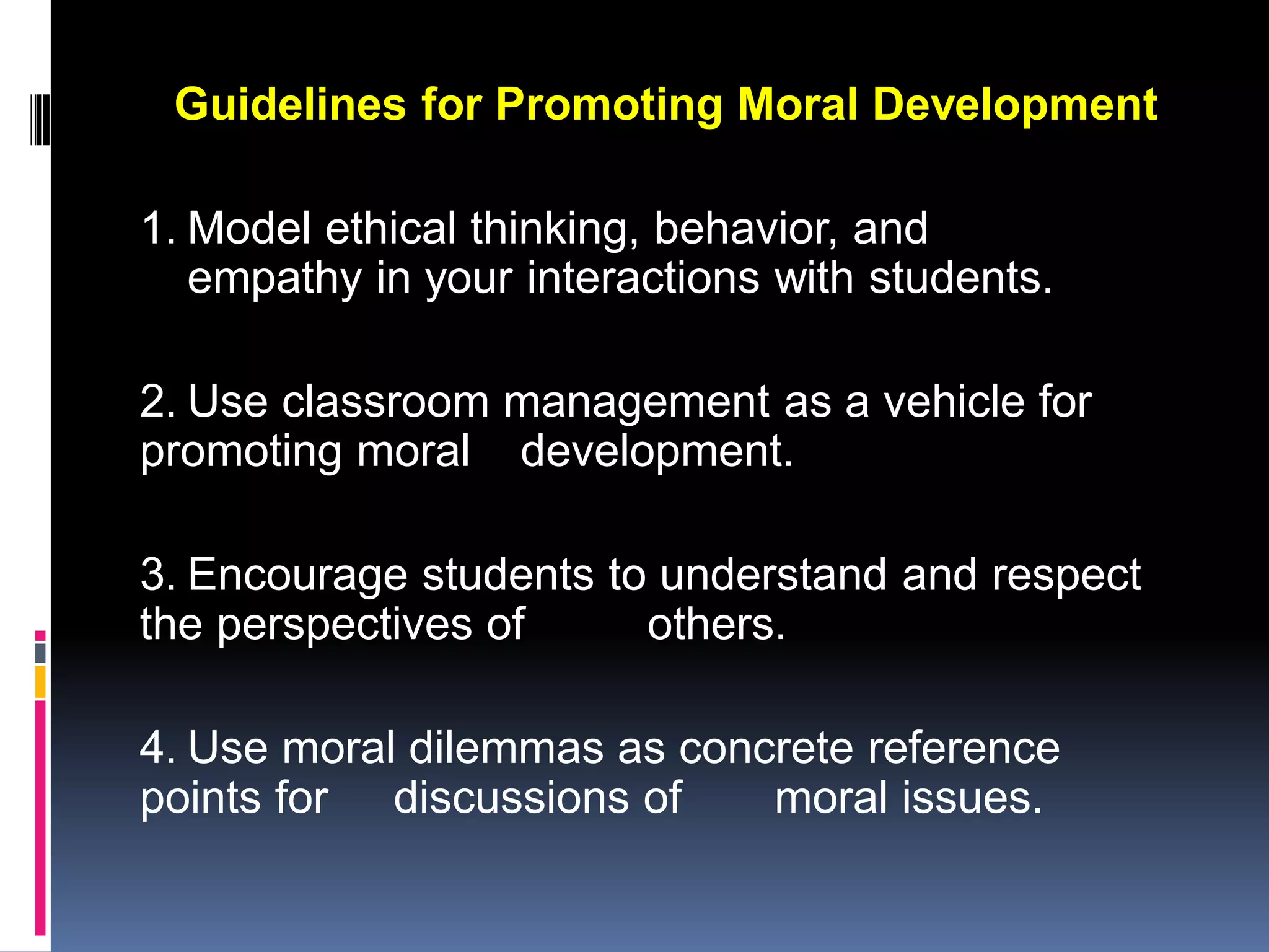 Module 8 - Kohlberg's Stages of Moral development | PDF