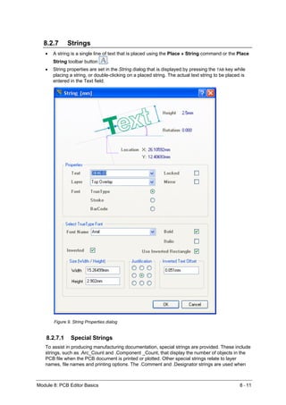 Module 8 pcb editor basics | PDF