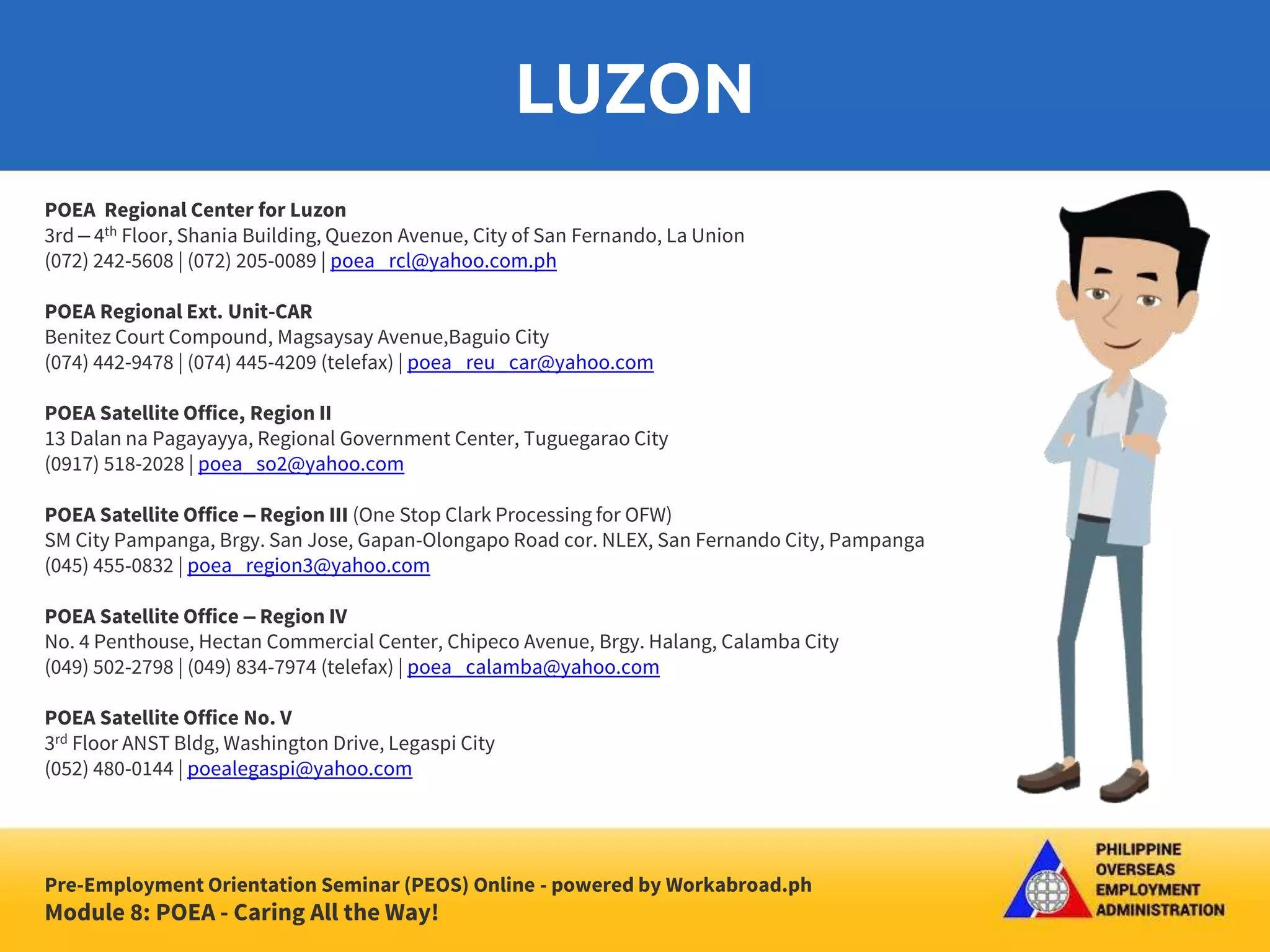 MODULE 8 - POEA - CARING ALL THE WAY | PPTX