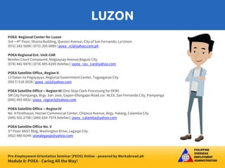 MODULE 8 - POEA - CARING ALL THE WAY | PPTX