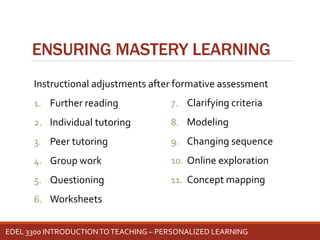 Module 8 - Assessment & Feedback | PPTX