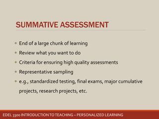 Module 8 - Assessment & Feedback | PPTX
