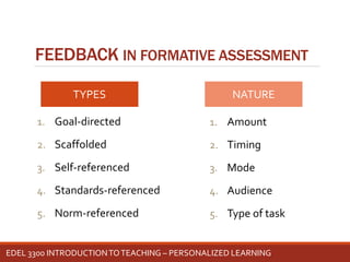 Module 8 - Assessment & Feedback | PPTX