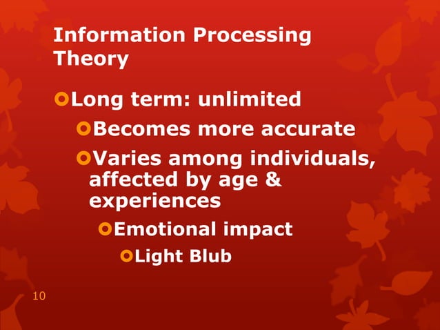 Child Psychology Module 8 | PPT