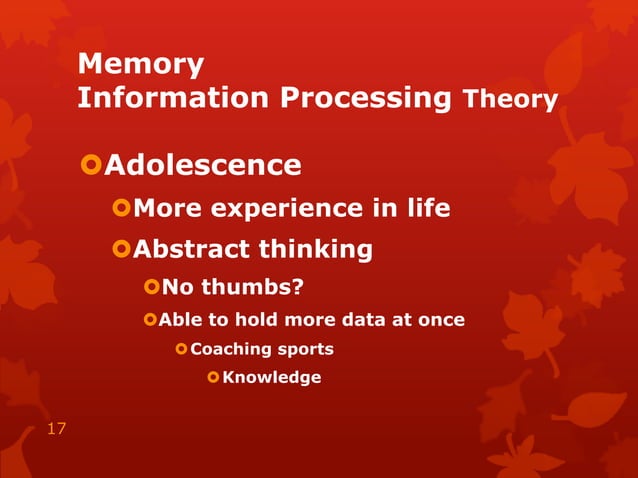 Child Psychology Module 8 | PPT