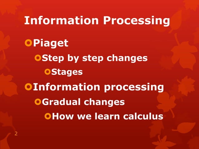 Child Psychology Module 8 | PPT