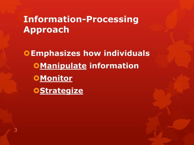 Child Psychology Module 8 | PPT