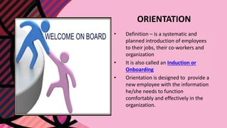 Module 8 Employee Orientation | PPTX