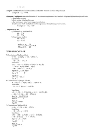 Module 8 (fuels and combustion) | PDF