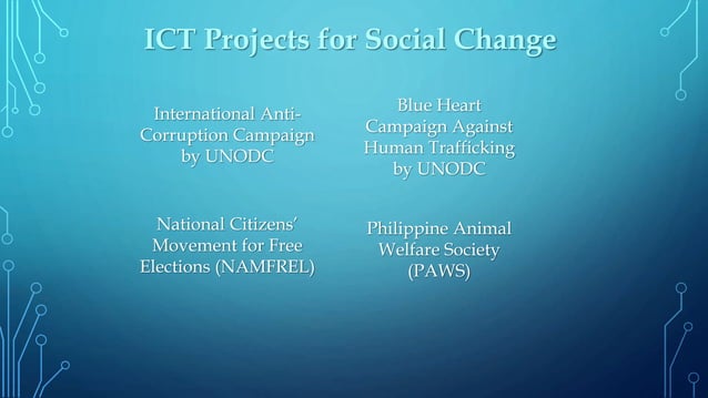 Module 8: ICT Projects for Social Awareness | PPTX | Substance Abuse ...