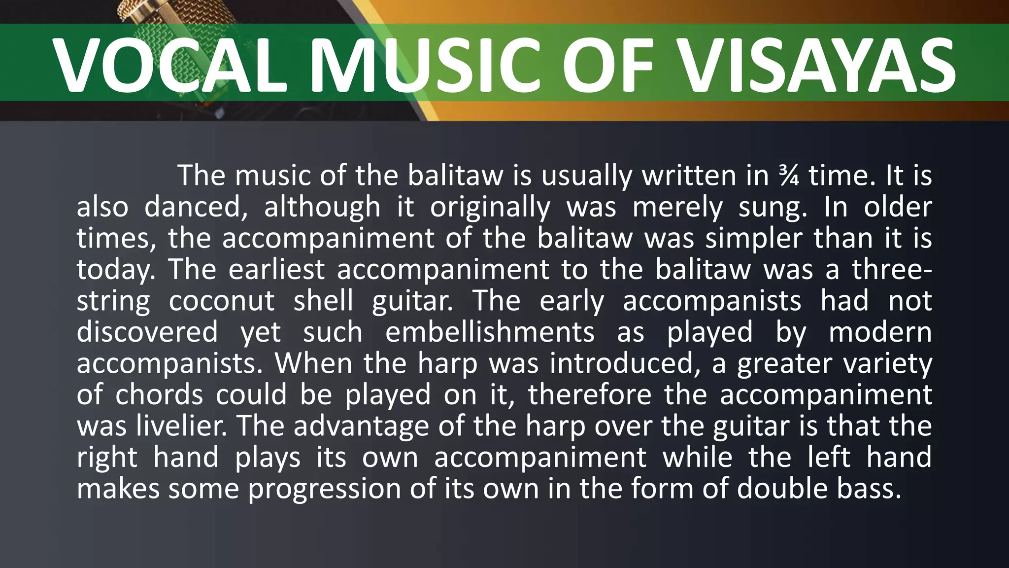 Music of Visayas | PPTX