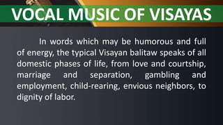 Music of Visayas | PPTX