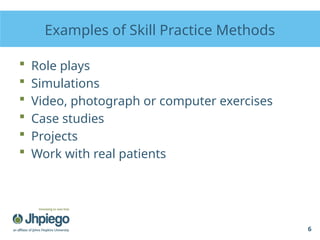Module 8 Skills_revised in health care setting | PPTX
