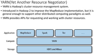 Hadoop 2.0, MRv2 and YARN - Module 9 | PPTX
