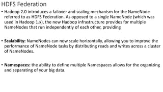 Hadoop 2.0, MRv2 and YARN - Module 9 | PPTX | Cloud Computing | Internet