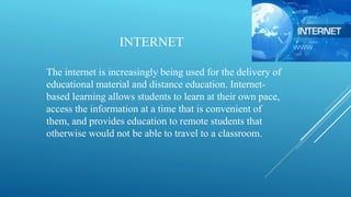 Internet-Based Distance Education | PPT