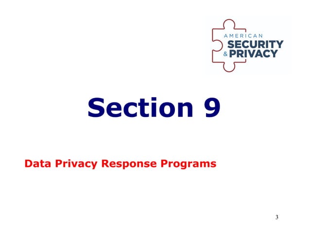 Module 9 - ASP Privacy Management Certfication.ppt
