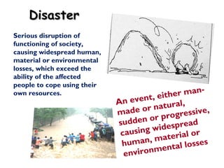 Module 9 introduction to disaster risk management | PPT