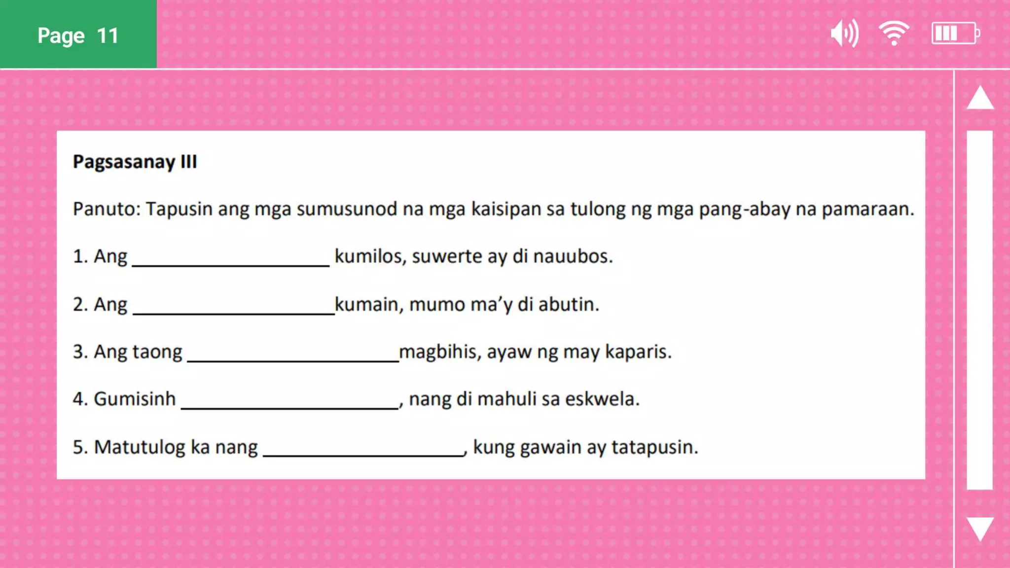 Module 9- Pang-abay na Pamanahon, Panlunanan at Pamaraan.pptx