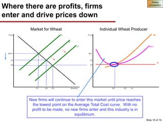Perfect Competition in the Long Run | PPSX