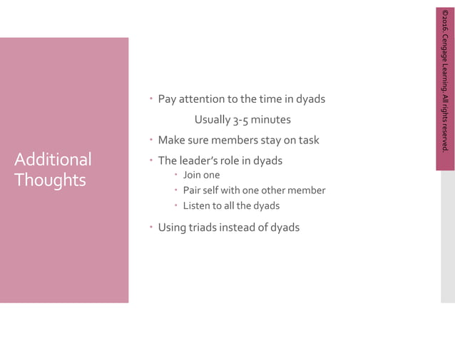 Module 9 rounds and dyads | PPTX