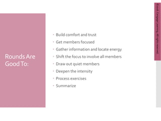 Module 9 rounds and dyads | PPTX