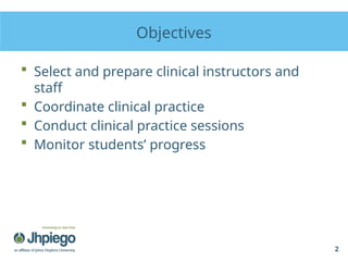 Module 9 Clinical_revised in health care | PPTX