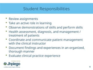 Module 9 Clinical_revised in health care | PPTX
