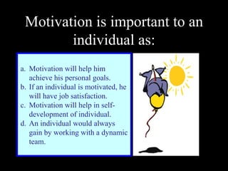 Module 9 Motivation HRMD | PPT