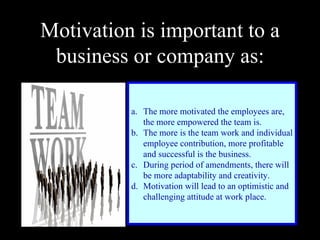 Module 9 Motivation HRMD | PPT