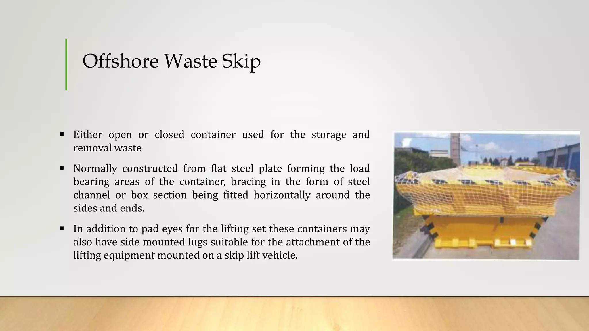 CCU - Offshore Container | PPTX