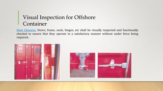 CCU - Offshore Container | PPTX