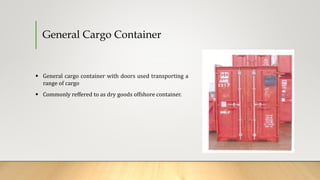 CCU - Offshore Container | PPTX