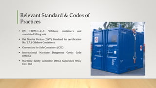 CCU - Offshore Container | PPTX