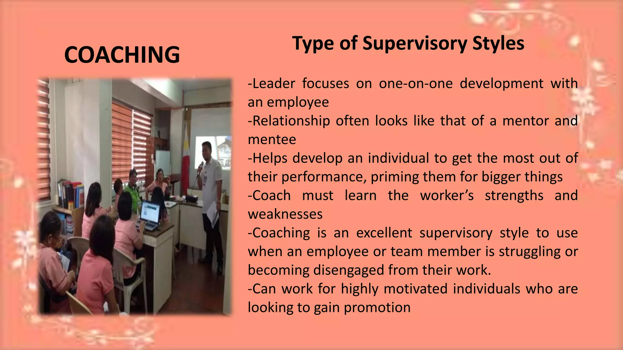 Module 9 Role of Supervisor | PPT