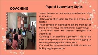 Module 9 Role of Supervisor | PPT