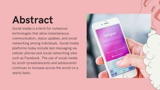 GEC 1 Understanding the Self (Module 9: The Digital Self) | PPTX