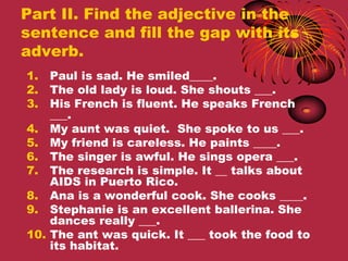Module abverbs ending _in _ly | PPT
