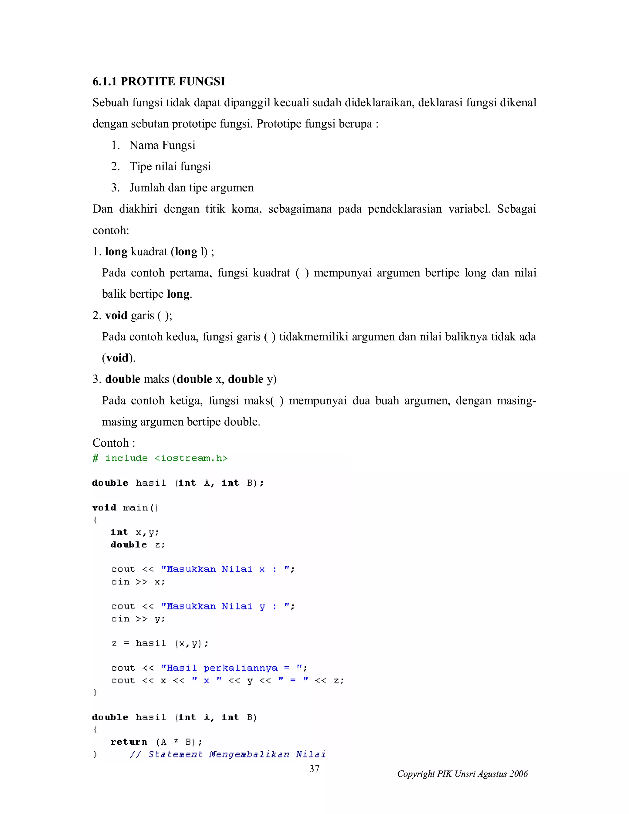 Penjelasan Tentang Module Algo | PDF
