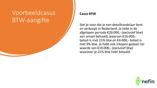 Module BTW aangifte | PPTX