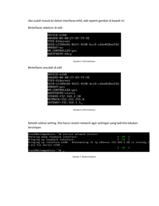 Module Konfigurasi di CentOS 6.9 | PDF
