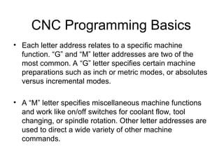 CNC lathe programming for new learners of CNC | PPT