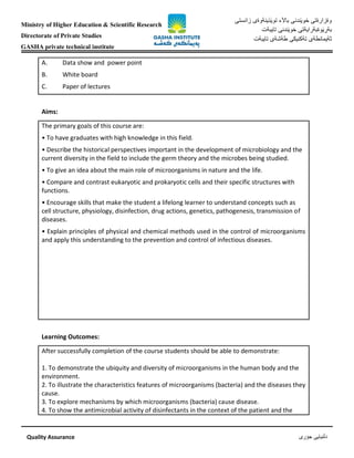 Module descriptor pishtiwan ahmed hamad | PDF | Chemistry | Science