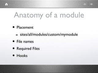 Module development | PPT