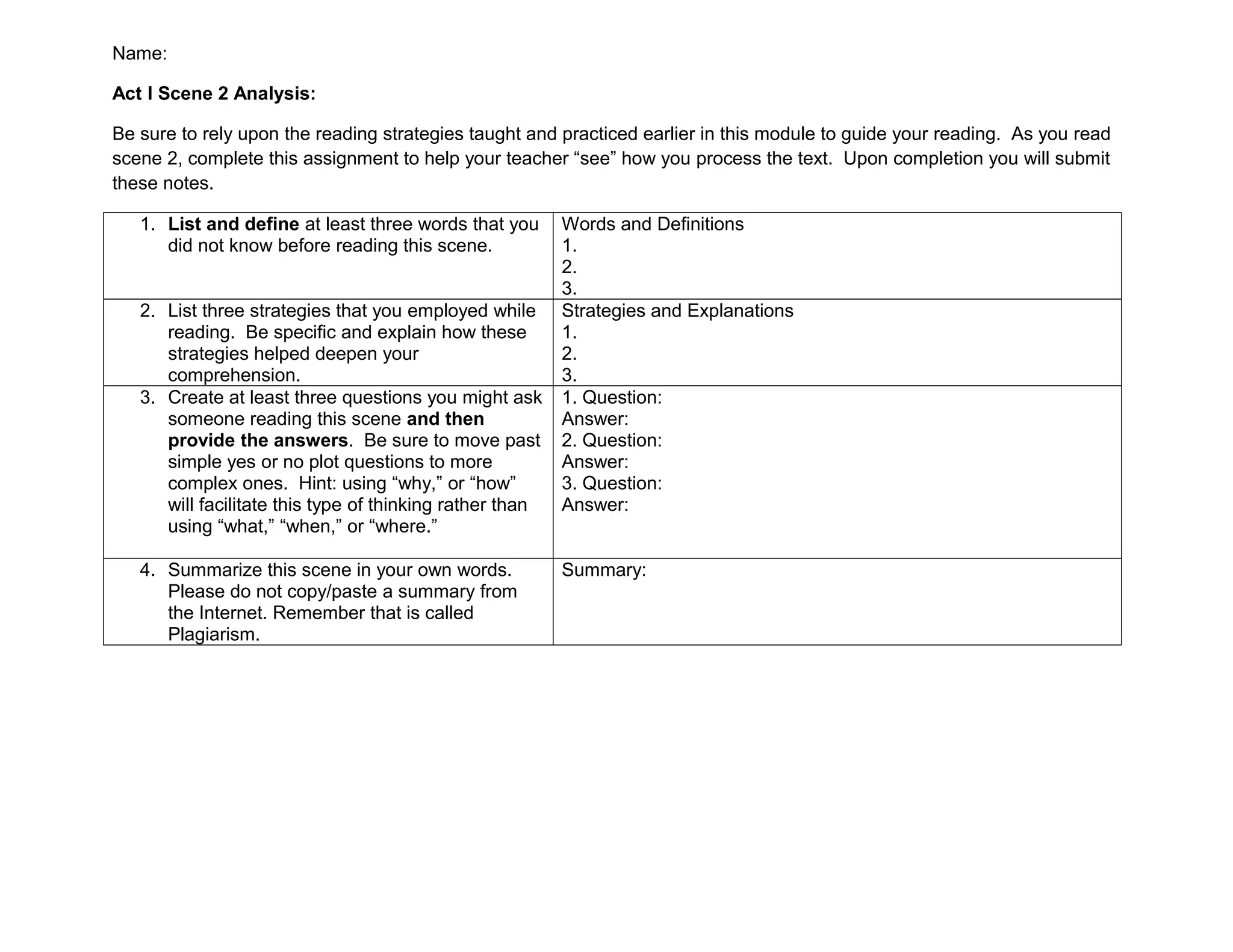 Module eight lesson one mastery assignment | DOC