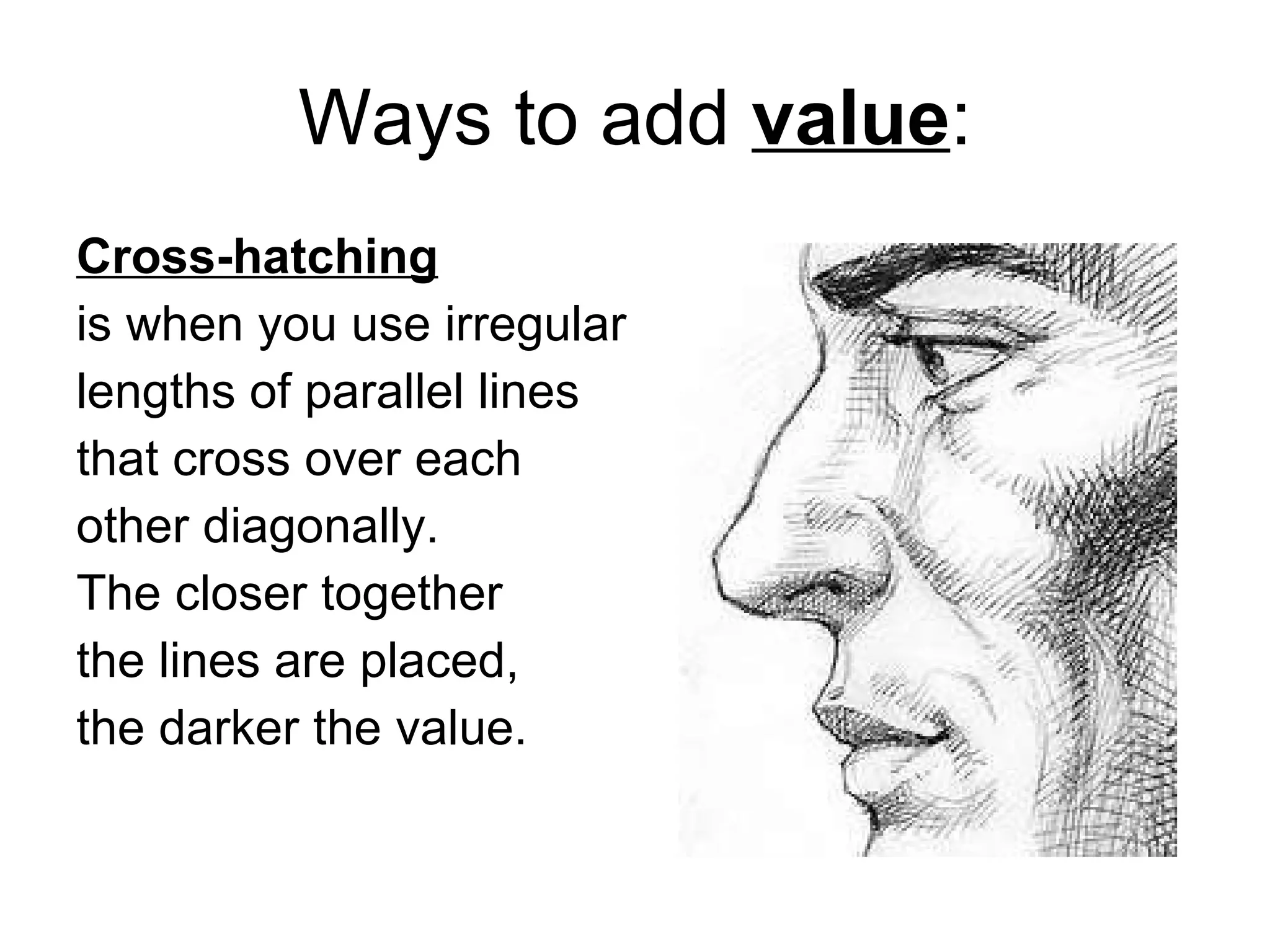 The Visual Elements | PPT | Drawing and Sketching | Arts and Crafts