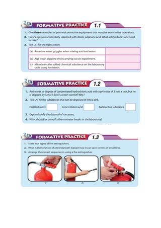 Module f4 chapter 1 safety measures in the laboratory | DOCX